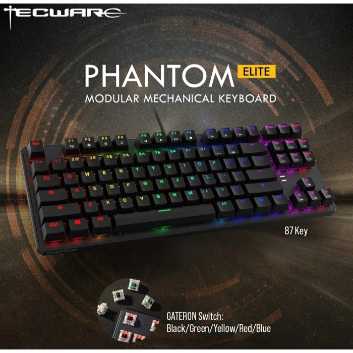 Jual Tecware Phantom Elite 87 TKL RGB | Shopee Indonesia