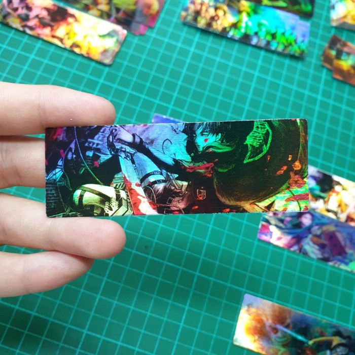 Jual Sticker Anime Slap - S0154 - Attack On Titan - Levi | Shopee Indonesia