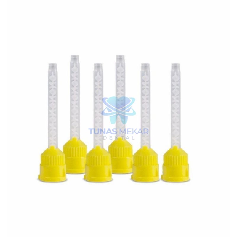 Jual Dental Mixing Tip Corong Jarum Tips Tip A Kuning Double Impression ...