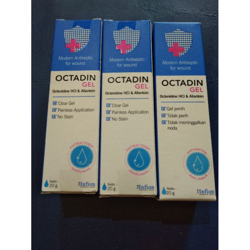 Jual octadin gel 20 gr antiseptik luka | Shopee Indonesia