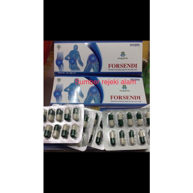 Jual ORIGINAL Forsendi obat herbal asam urat, rematik nyeri sendi Asli ...