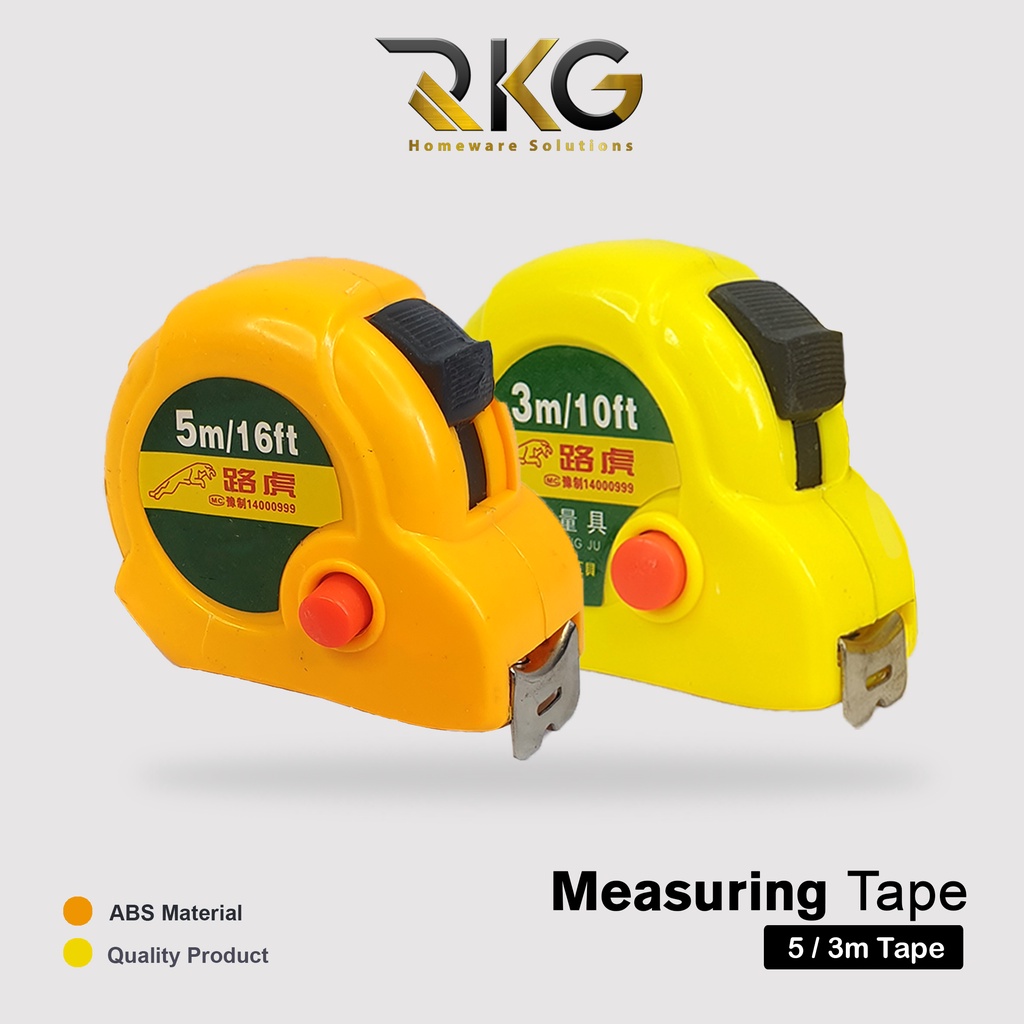 Jual Meteran 3 & 5 Meter Murah | Meteran Tukang Bangunan Roll ...