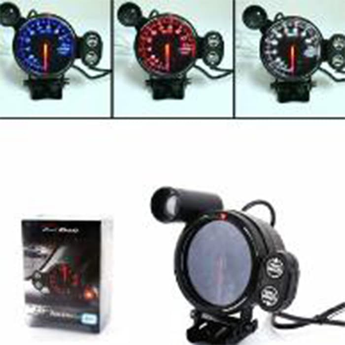 Jual Takometer BF 7 Warna 375 Tachometer 3.75" Universal | Shopee Indonesia
