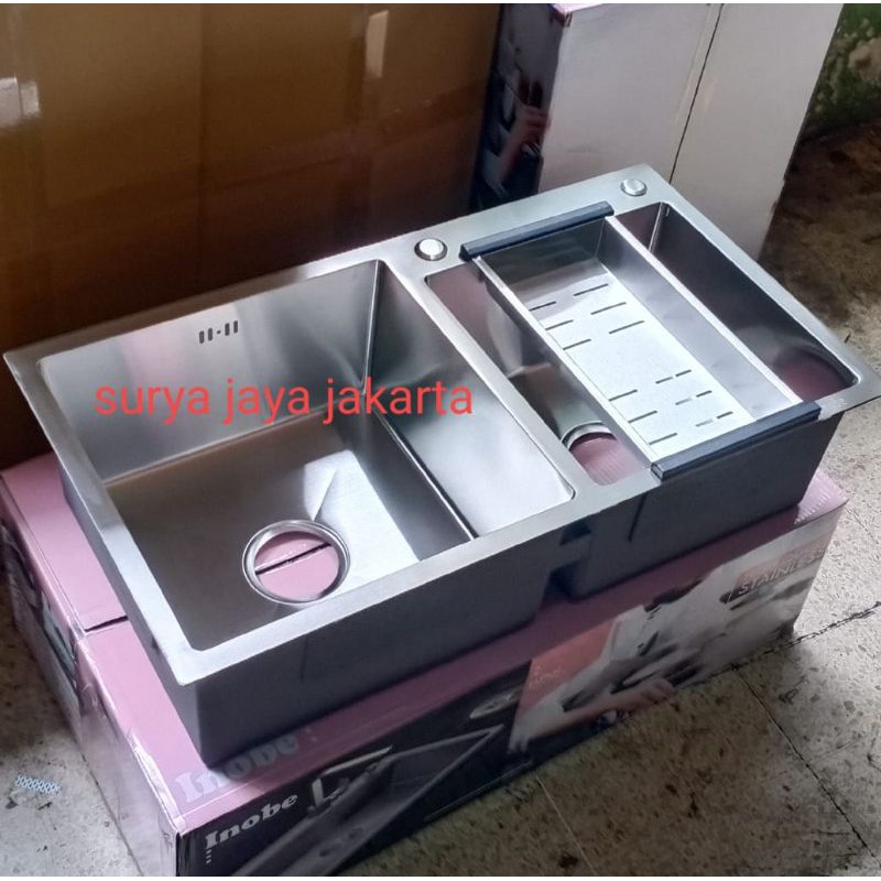 Jual Kitchen sink minimalis 8245 INOBE "ORIGINAL" / Kitchen sink ...