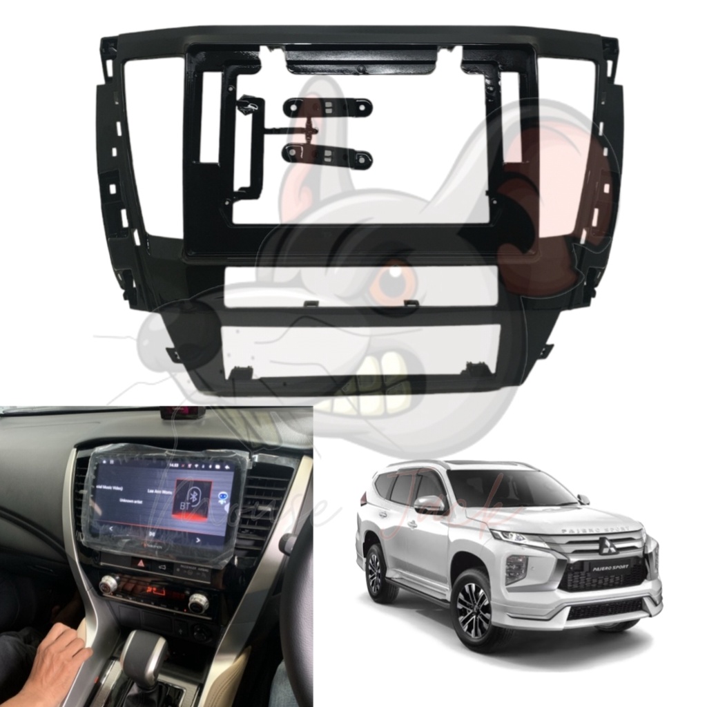 Jual Frame Head Unit Android Pajero Sport 2020 2021 up 9 inch - 10 inch ...