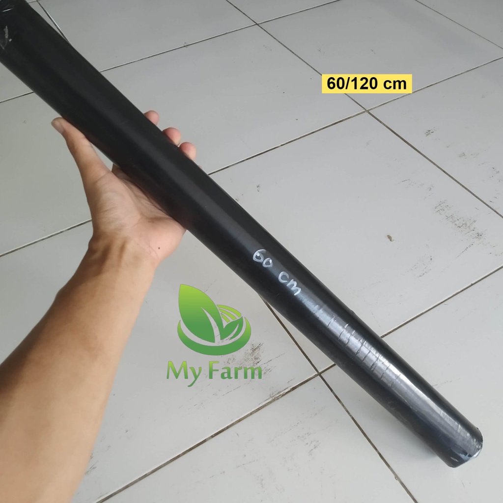 Jual Plastik Mulsa Hitam Perak Ceria Tani Eceran 1 Kg Lebar 80cm 100cm 120cm 160cm Untuk ...