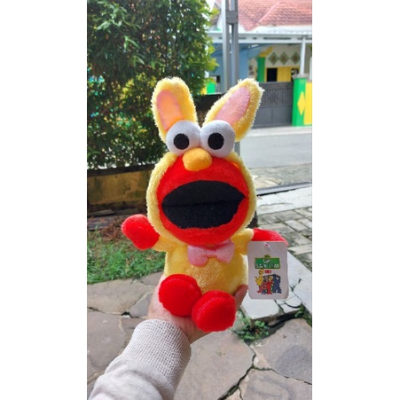 Jual Boneka Elmo Bunny Kaws Sesame Street | Shopee Indonesia
