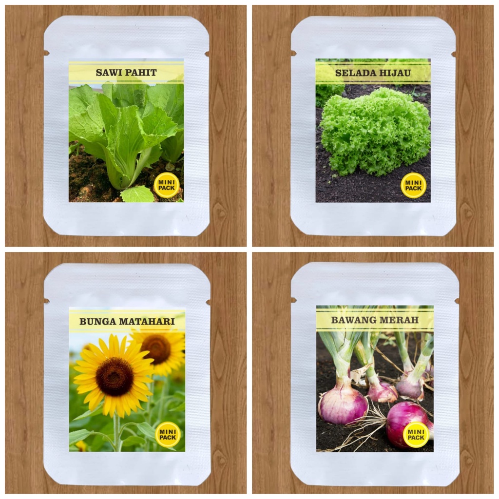 Jual MP - benih sayuran - benih selada hijau/bawang merah/sawi pahit ...