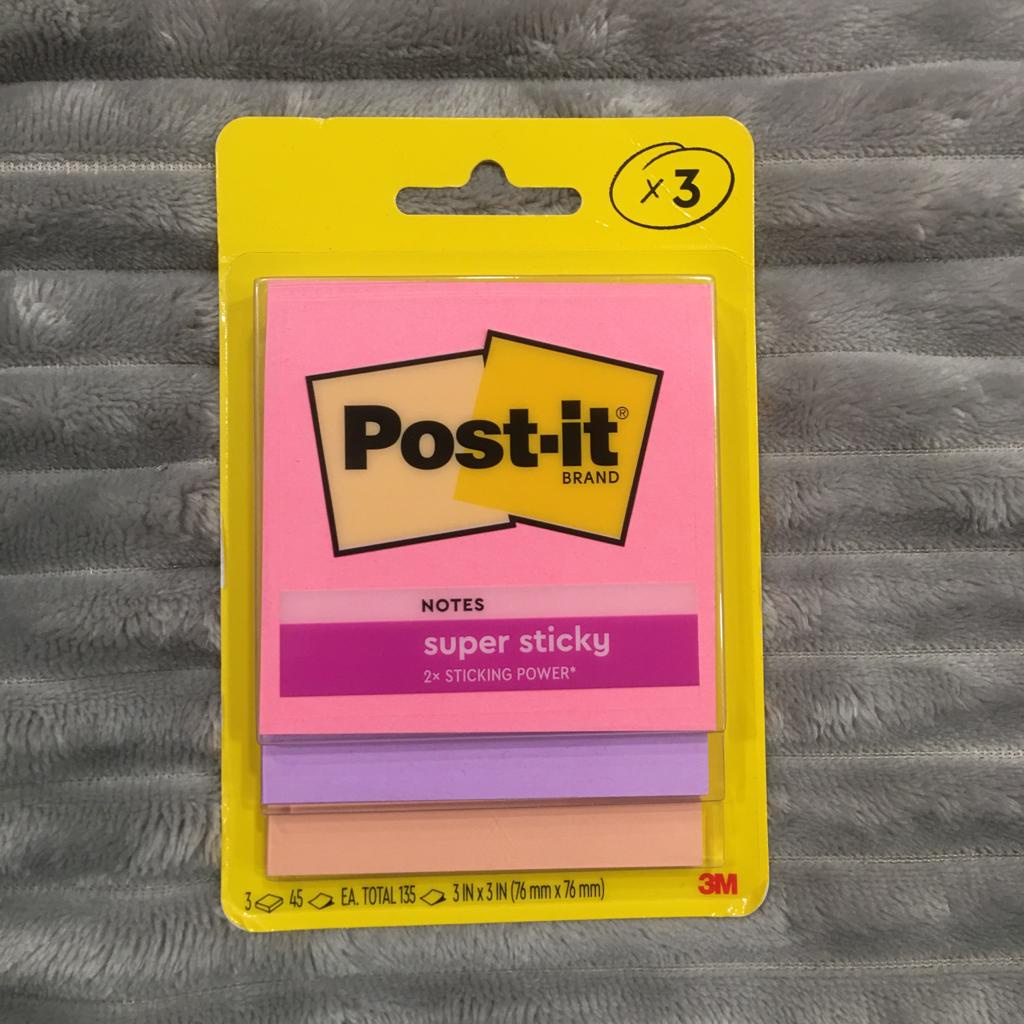 Jual Gramedia Banjarmasin - 3M Post It Sticky Notes Flamingo - 3 Pads ...