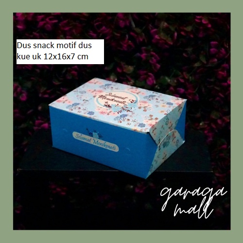 Jual Dus snack kardus packing snack dus kue kardus box snack box kue ...