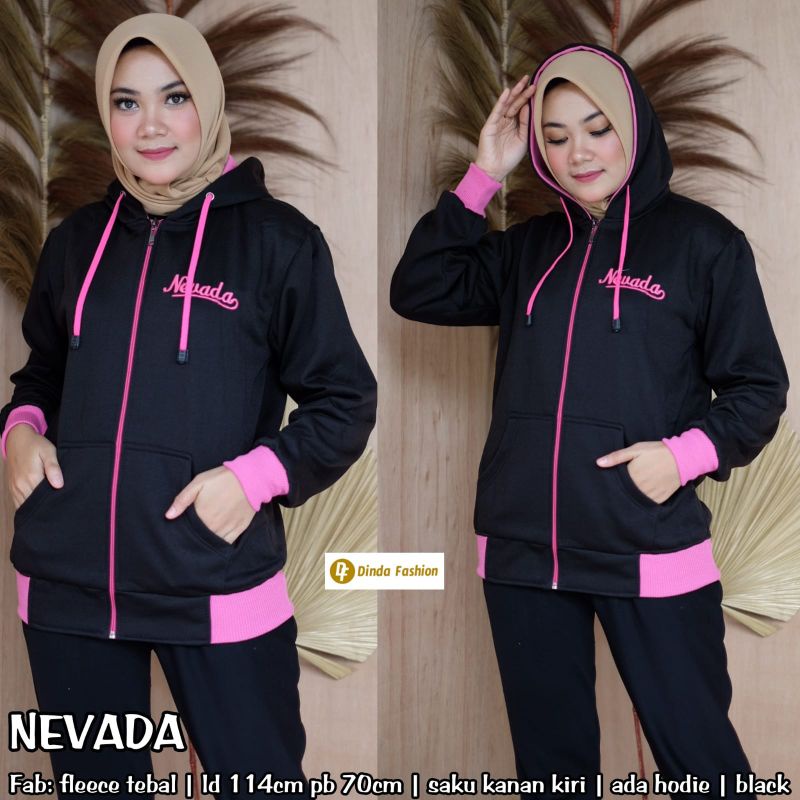 Jual JACKET WANITA NEVADA JACKET BY DINDA FASHION SOLO | Shopee Indonesia