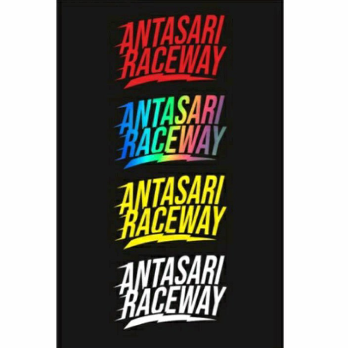 Jual stiker Antasari Raceway,stiker Cutting ANTASARI RACEWAY,,stiker ...