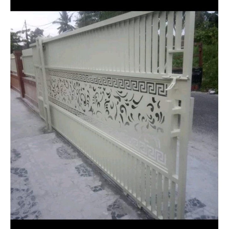 Jual Gerbang pagar cutting laser Jogja murah harga per meter persegi ...