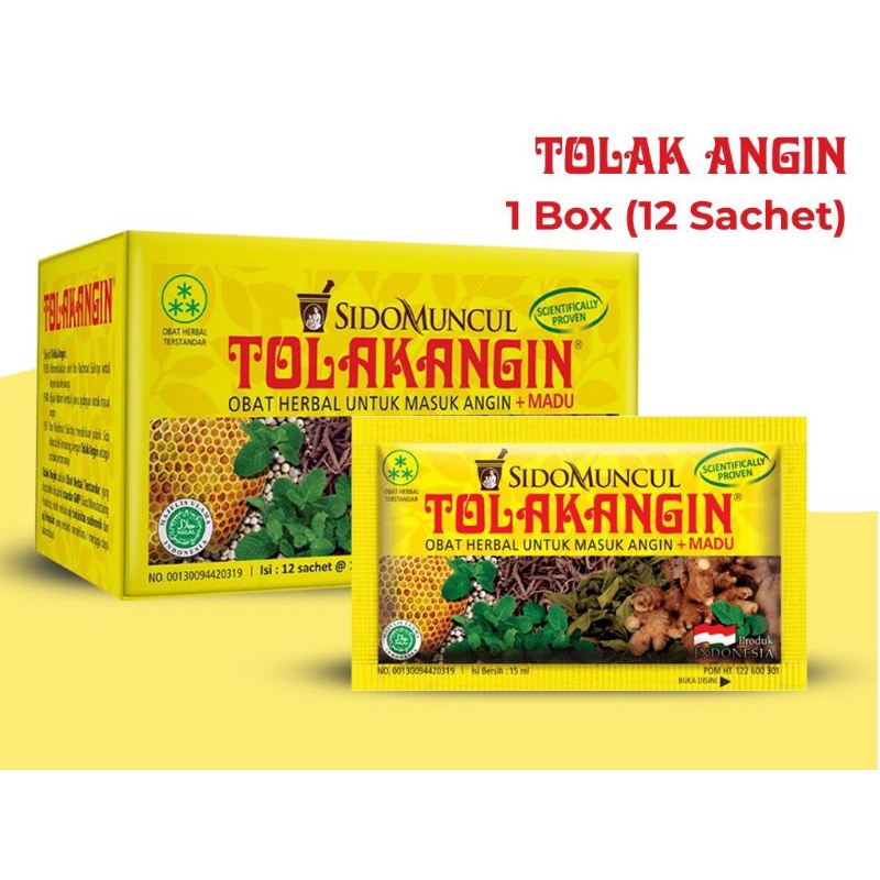 Jual Tolak Angin 1 Box isi 12 Sachet | Shopee Indonesia