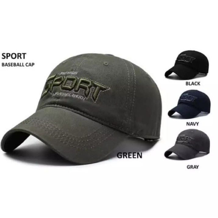 Jual BANTING HARGA- TOPI LOGO SPORT PRIA WANITA KEREN ( COD ) | Shopee ...