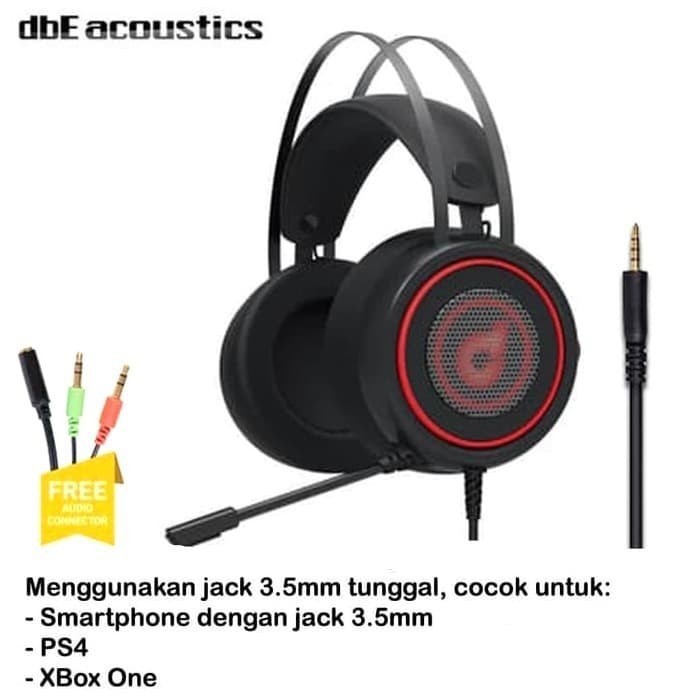 Jual dbE GM100 Headphone Headset Gaming | Shopee Indonesia