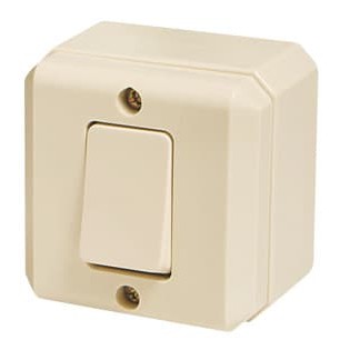 Jual Saklar Engkel/ Tunggal Broco Outbow OB 1 Switch Tempel Timbul Luar ...