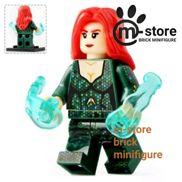 Jual brick aquaman movie mera mini toy figure | Shopee Indonesia