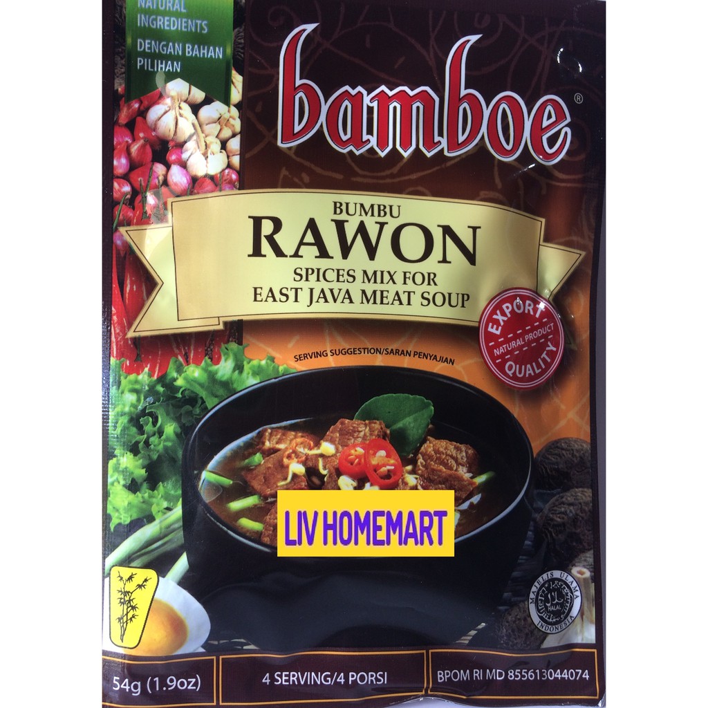 Jual BAMBOE RAWON 54GR | Shopee Indonesia