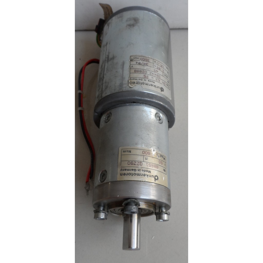 Jual Motor DC Gearbox - Dinamo DC Permanent Mag. - 40 VDC - 70 RPM ...