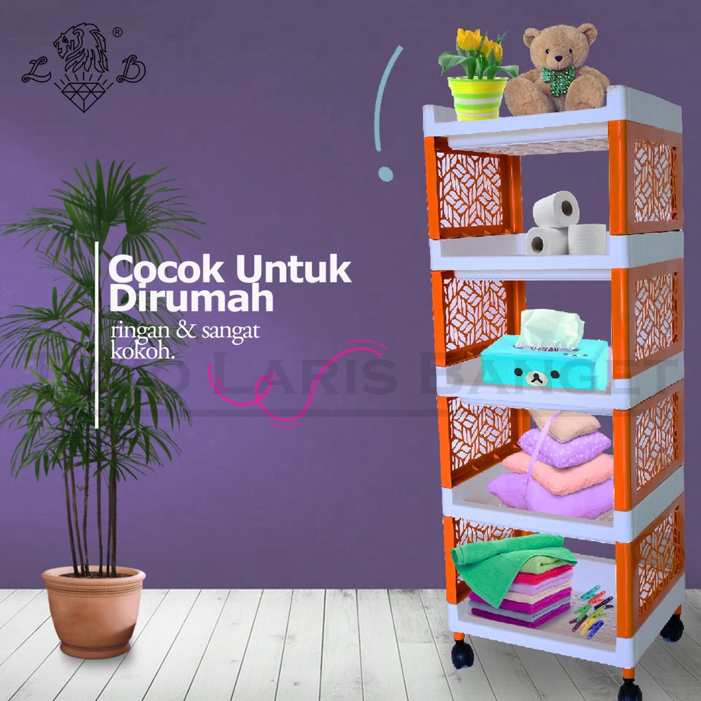 Jual RAK PUTIH BTS PLASTIK / SERBAGUNA / RAK SUSUN / RAK BUKU / RAK ...