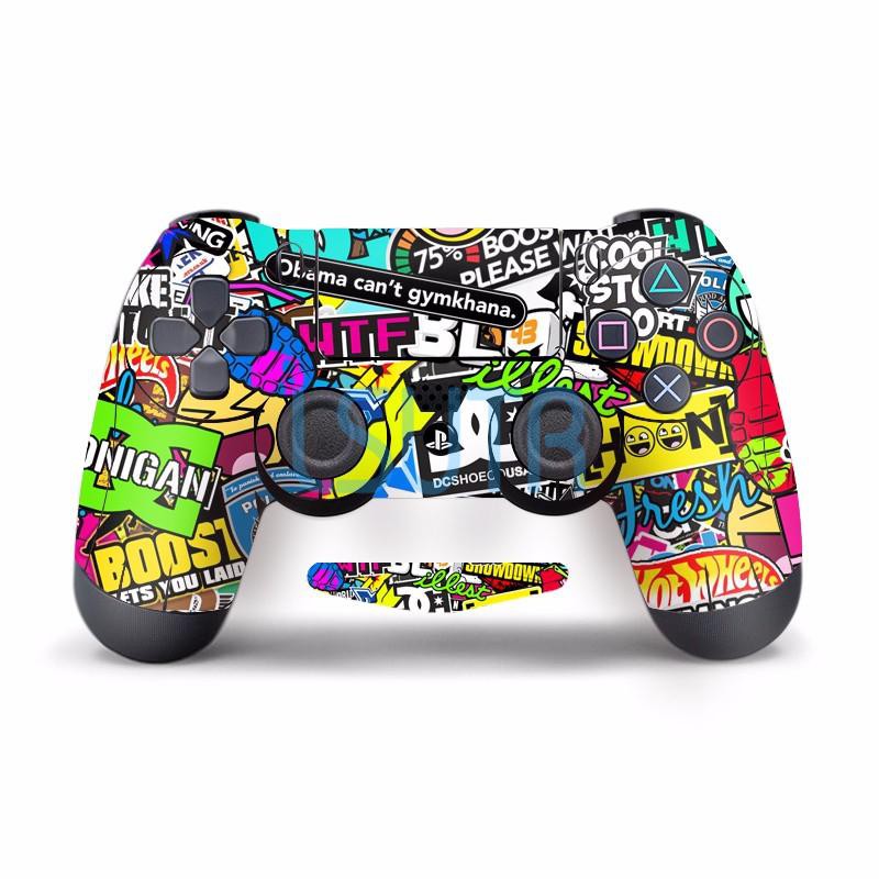 Jual (HANYA STIKER BUKAN STIK PS) ISI 2PCS garskin/decal stick PS 2/3/4 ...