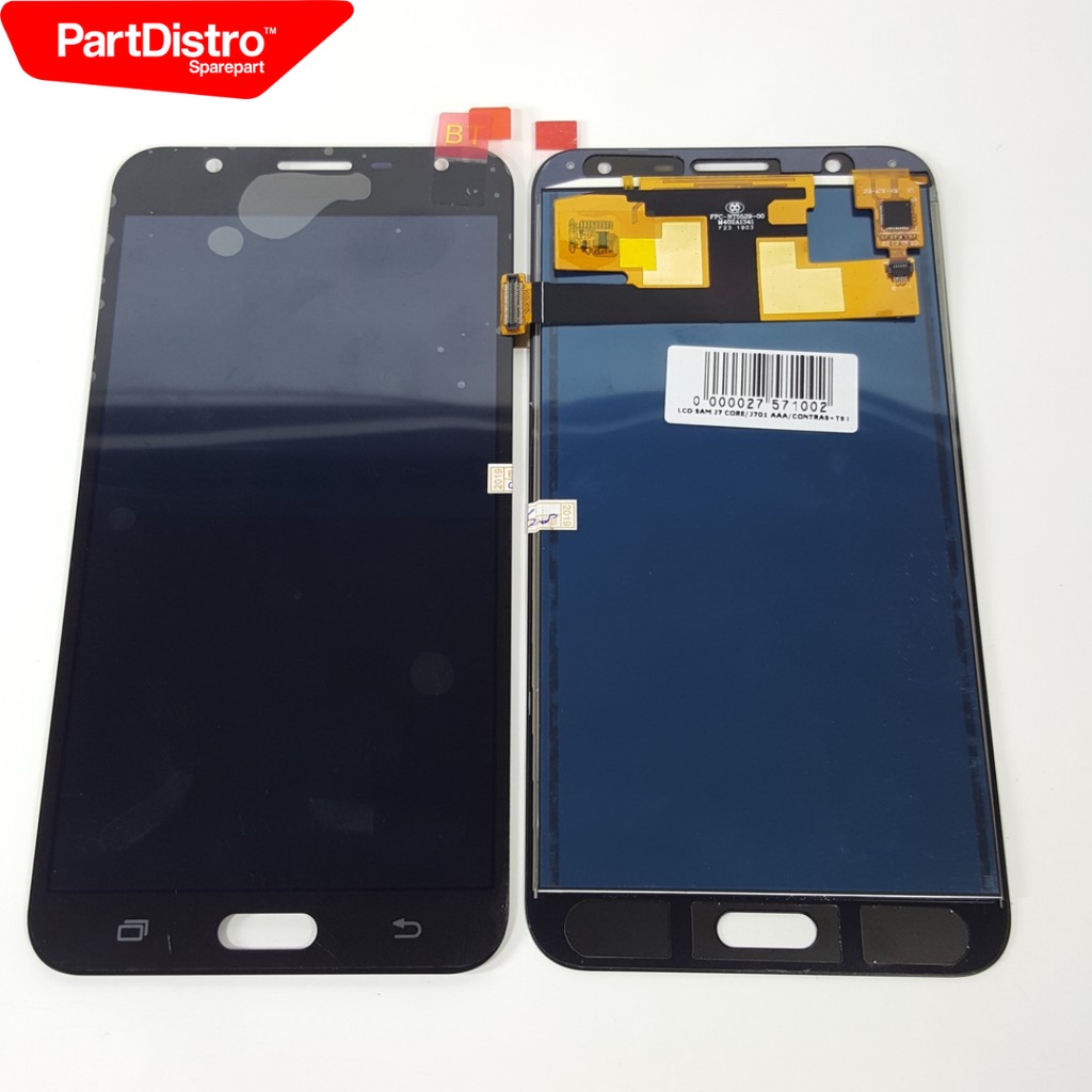 Jual LCD+TS SAM J701/J7 CORE AAA BLACK / WHITE / GOLD | Shopee Indonesia