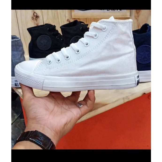 Jual Sepatu Alstar Tinggi Hitam Putih|Maroon|Abu|Grey|Putih polos|Hitam ...