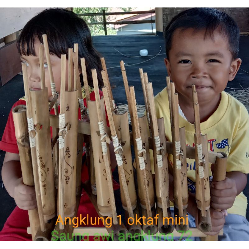 Jual Angklung Murah Mini 1 Oktaf | Shopee Indonesia
