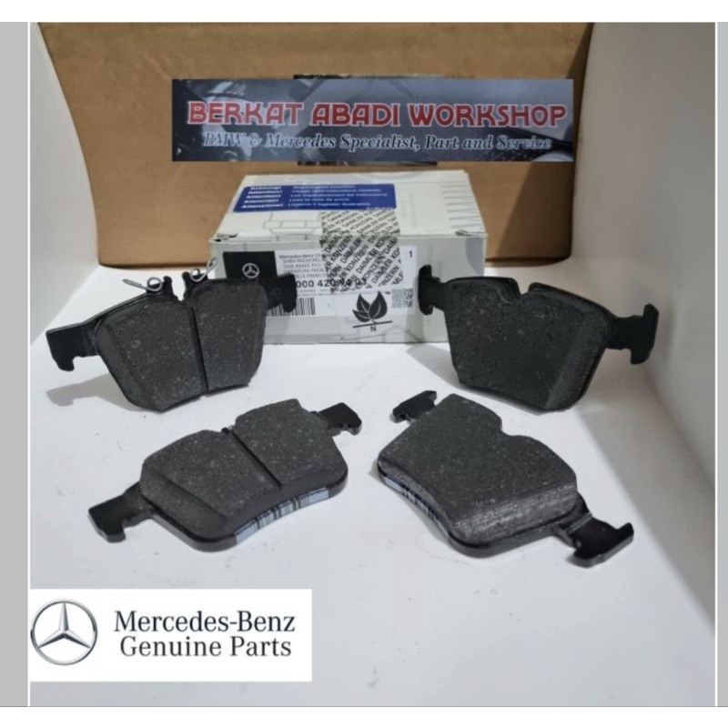Jual Mercedes 0004209403 Rear Brake pad atau Kampas rem Belakang W205 ...