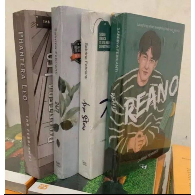 Jual Paket Novel Reano,Pathera leo,24/7,Asya Story | Shopee Indonesia