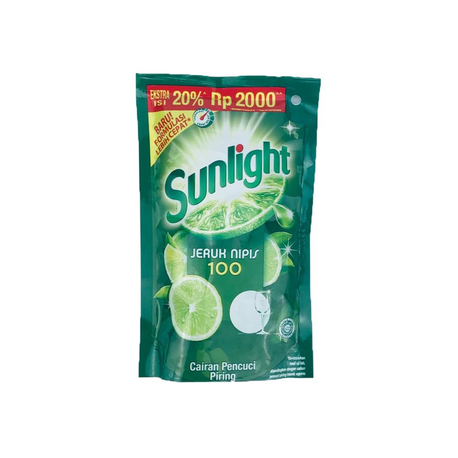 Jual [SEMBAKOQITA] Sunlight Jeruk Nipis 100 / Cairan Pencuci Piring / 105ml | Shopee Indonesia