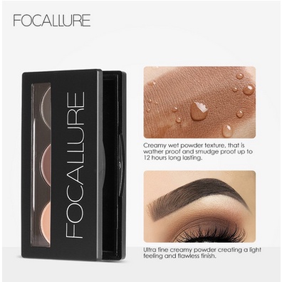 Jual FOCALLURE Eye Brows Powder-Eyebrow Kit | Shopee Indonesia