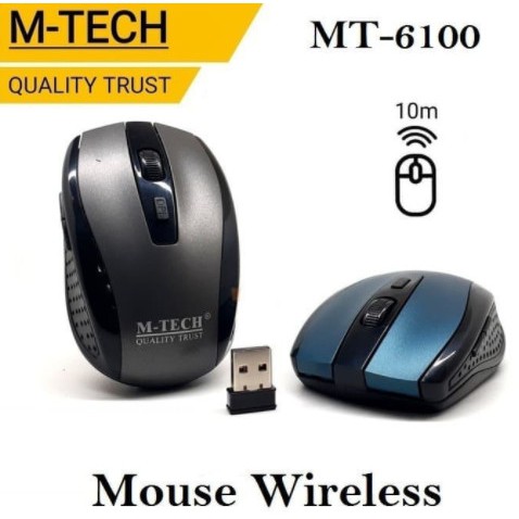 Jual Mouse wireless 2.4ghz m-tech 6d 6100 | Shopee Indonesia
