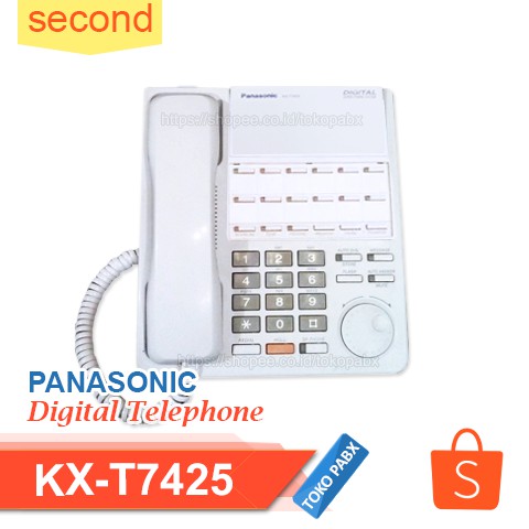 Jual Telepon Digital Panasonic KX-T7425 | Shopee Indonesia