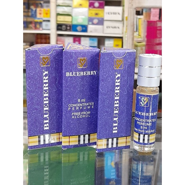 Jual minyak wangi aroma buah segar blueberry parfume non alkohol ...