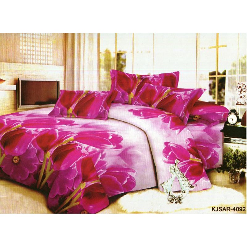 Jual Sprei Disperse Bunga Pink | Shopee Indonesia