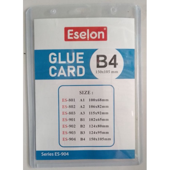 Jual ID Card B4 - Name Tag - Card Holder B4 155mm x 106mm | Shopee ...