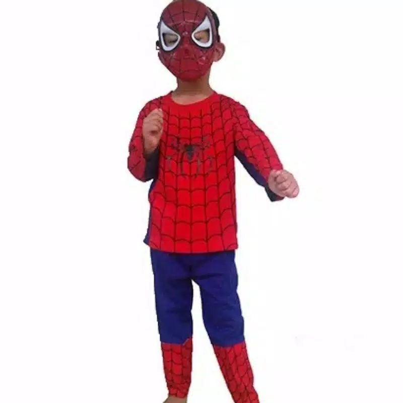 Jual setelan anak kostum spiderman baju celana topeng anak laki ... Jual setelan anak kostum spiderman baju celana topeng anak laki ...