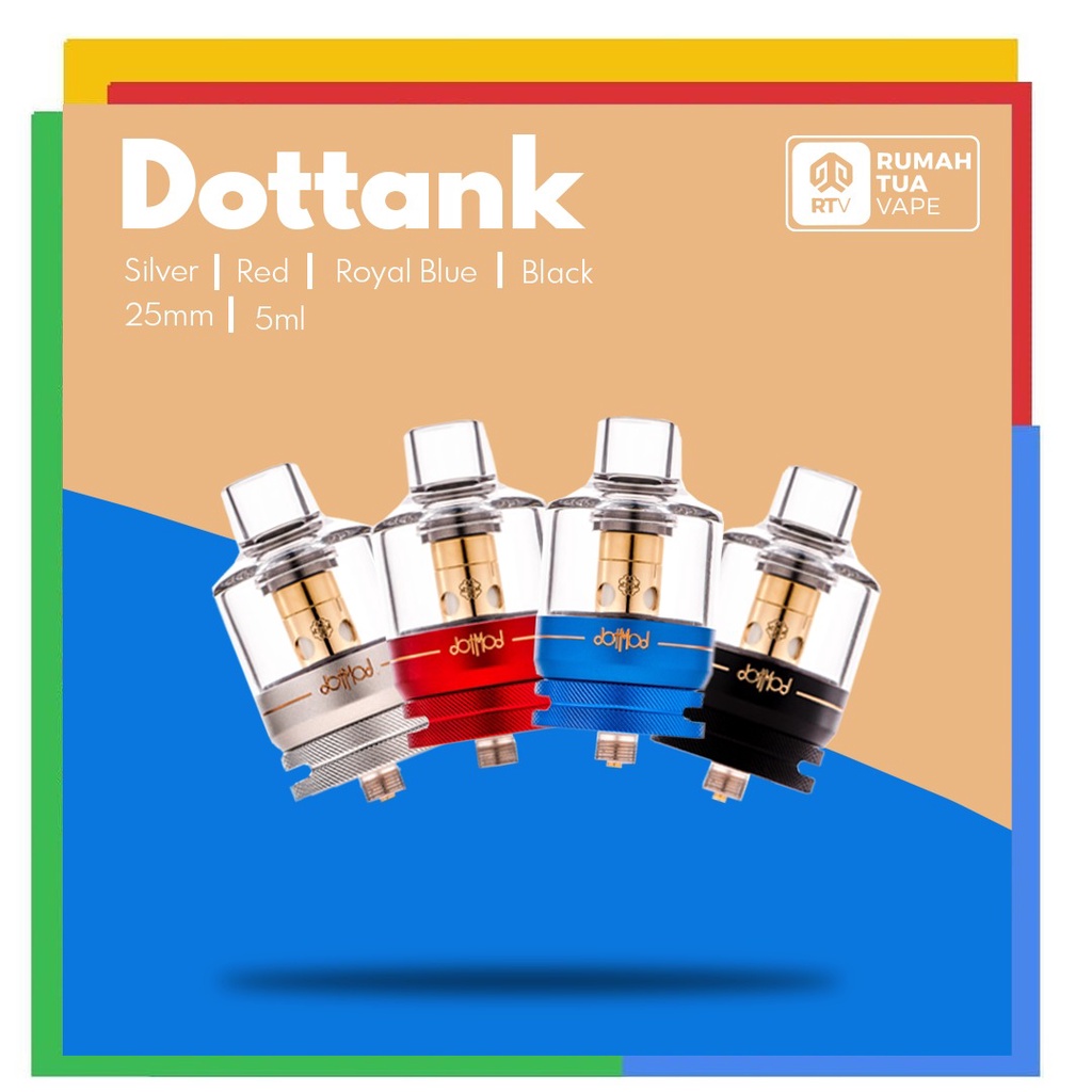 Jual DOTMOD RTA DOTTANK DOT TANK 25MM BY DOTMOD | Shopee Indonesia