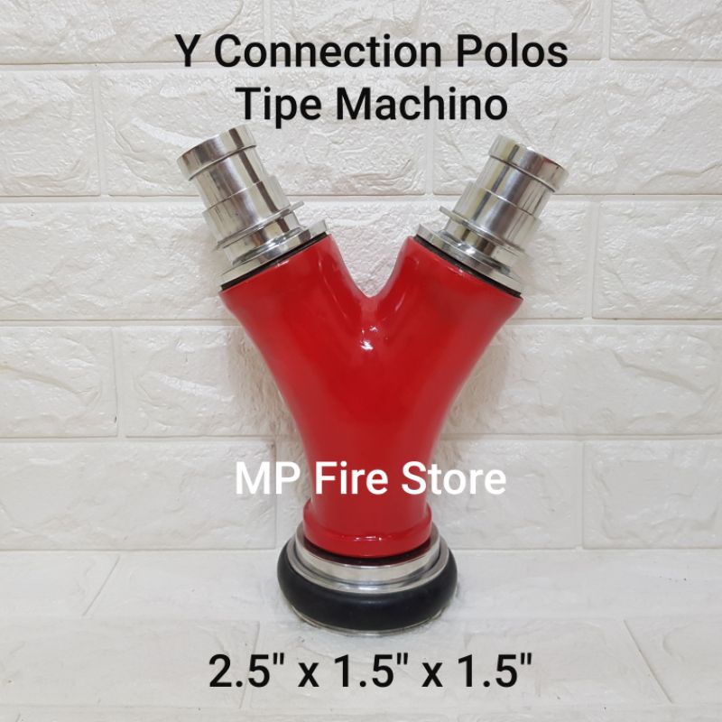 Jual Y CONNECTION POLOS 2.5 x 1.5 x 1.5 MACHINO HYDRANT CABANG 3 ...