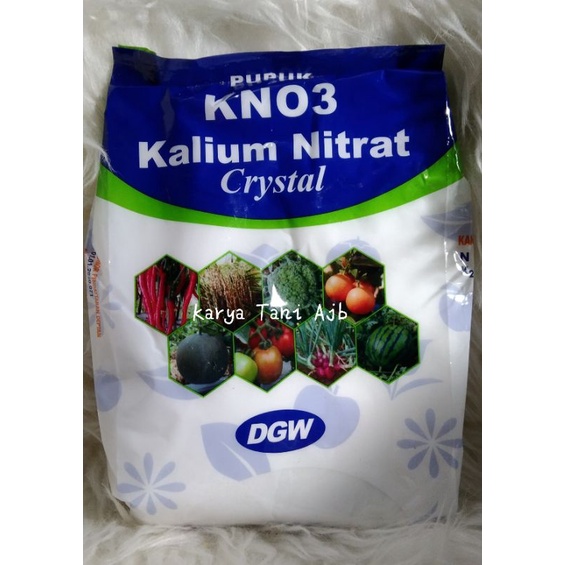 Jual Pupuk KNO3 Kalium Nitrat Crystal 1kg DGW | Shopee Indonesia