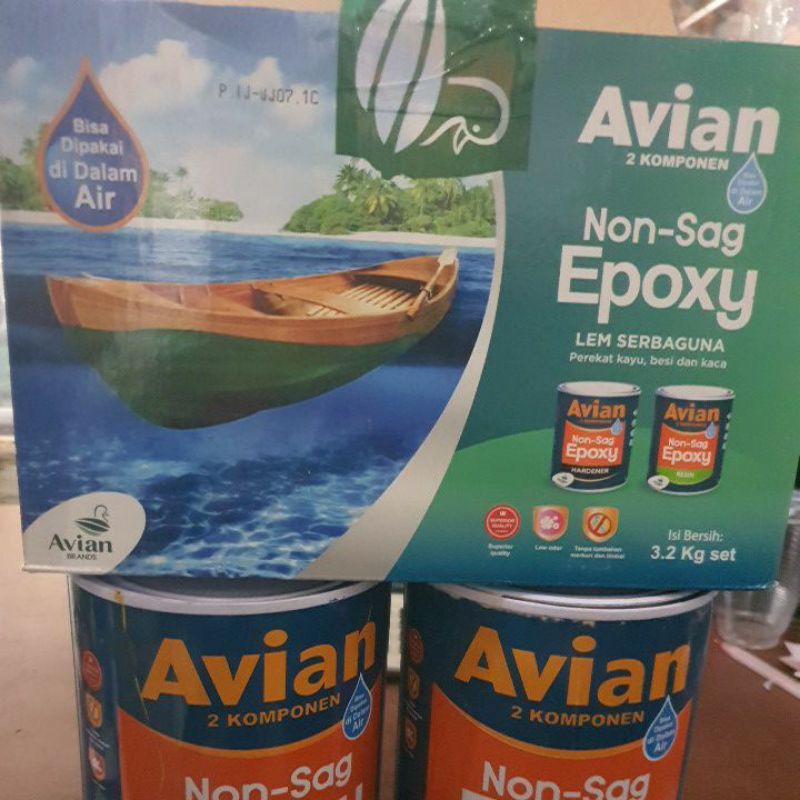 Jual LEM EPOXY DEMPUL NON SAG PEREKAT KAYU EPOXY RESIN+HARDENER DEMPUL ...