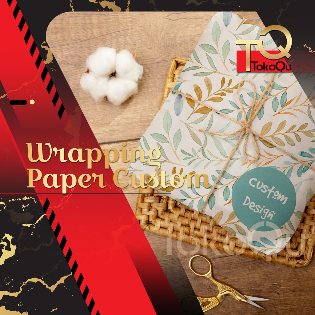 Jual Wraping paper custom | Shopee Indonesia