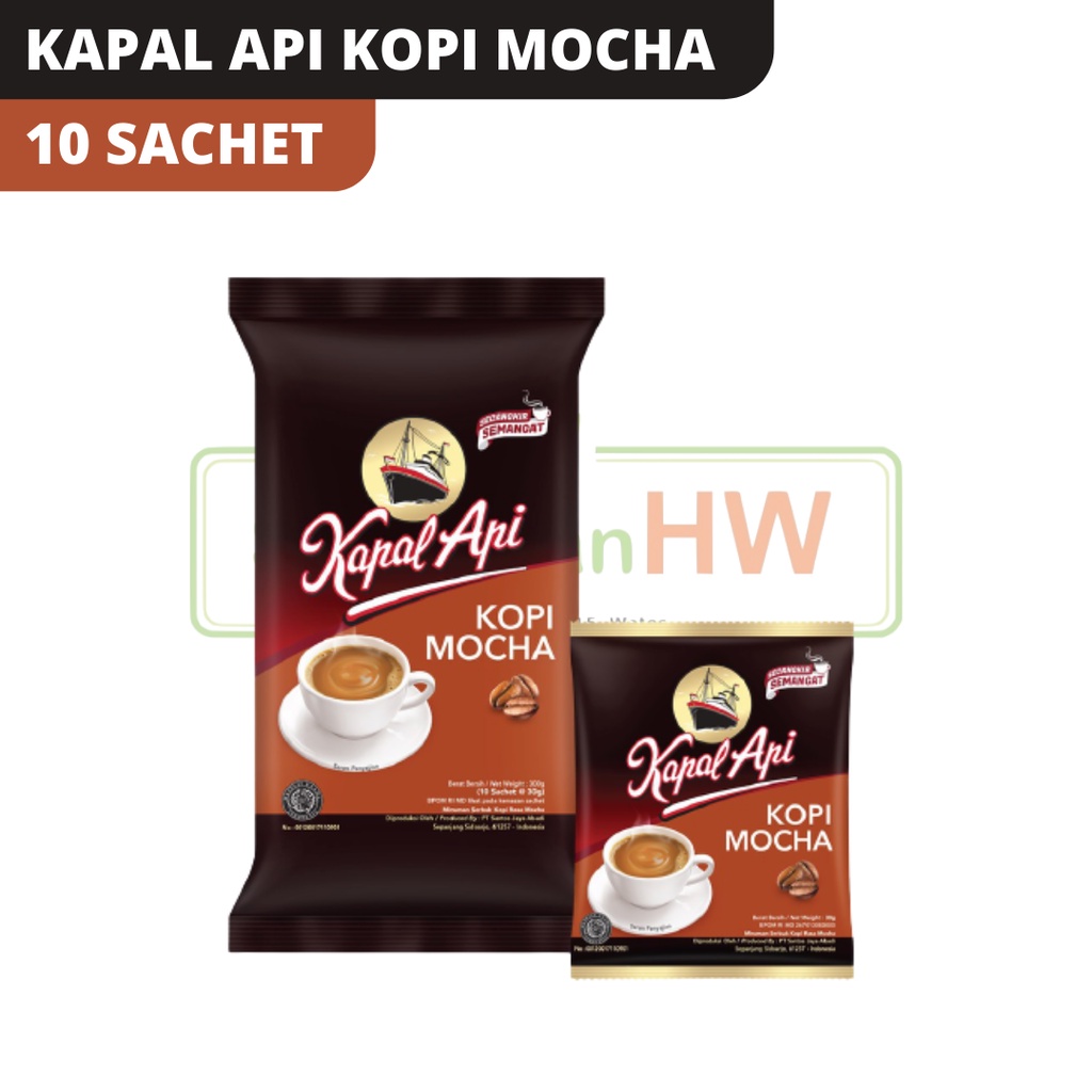 Jual KAPAL API KOPI MOCHA ISI 10 SACHET | Shopee Indonesia