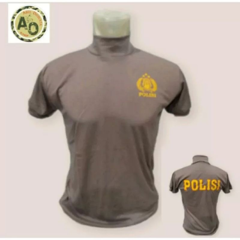 Jual Kaos Polisi Kerah Tinggi / Baju Polisi Kerah | Shopee Indonesia