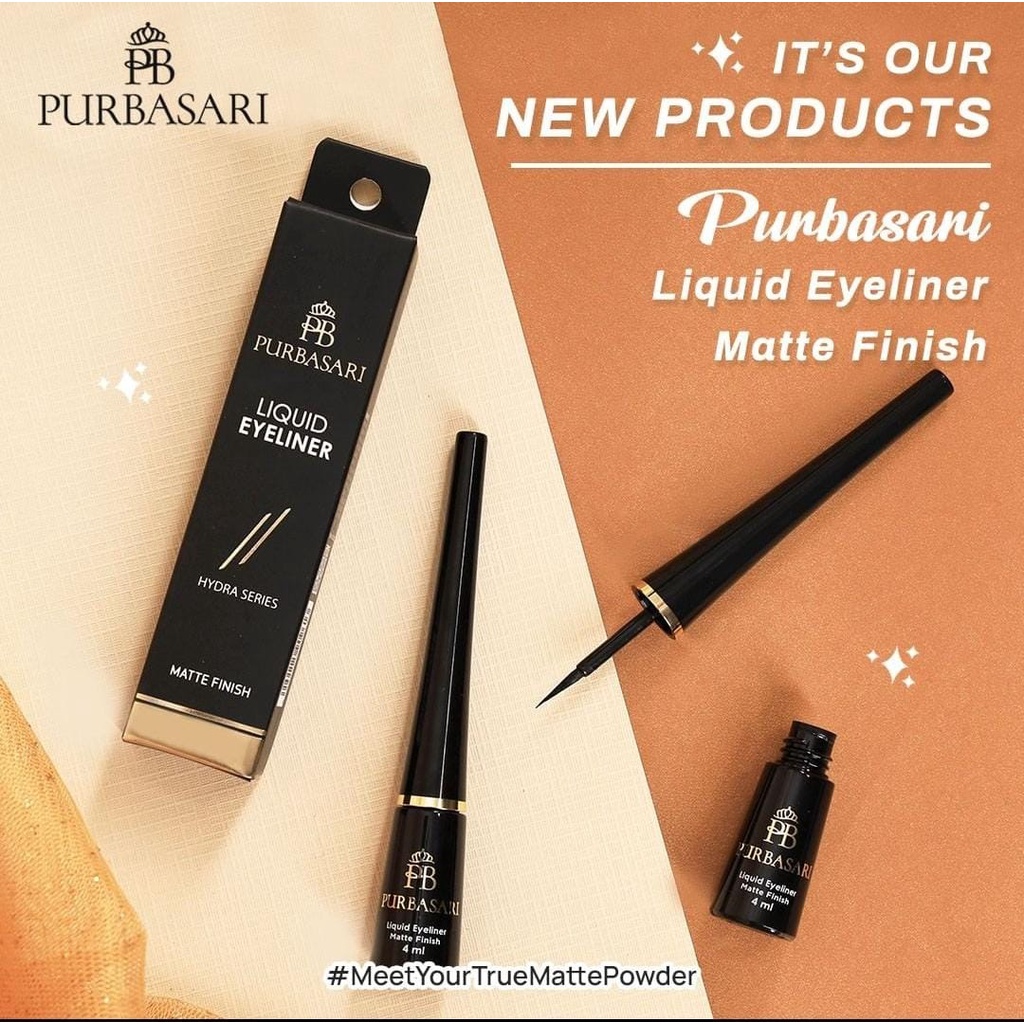 Jual PURBASARI LIQUID EYELINER HYDRA SERIES WATERPROOF | Shopee Indonesia