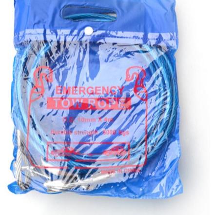 Jual Best! 5 TON TALI DEREK MOBIL KAWAT BAJA 4 METER SLING BAJA ACE ...