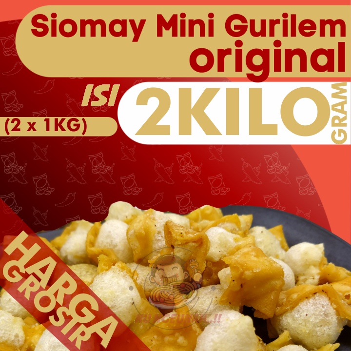 Jual GROSIRAN - 2KG Cuanki GURILEM ORIGINAL isi 2x1KG by GaiaRasa ...