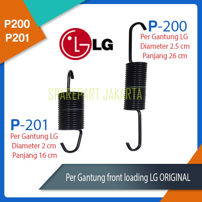 Jual Per Gantung front loading LG ORIGINAL 2 jenis ukuran | Shopee ...